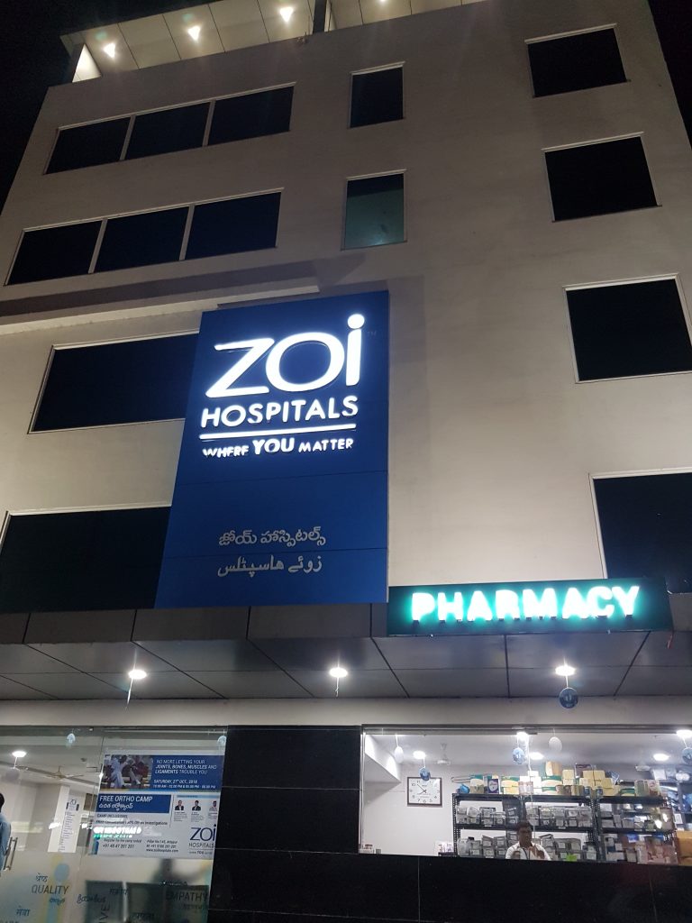 FREE ORTHO CAMP AT ZOI HOSPITALS - Oct 27, 2018 | Attapur